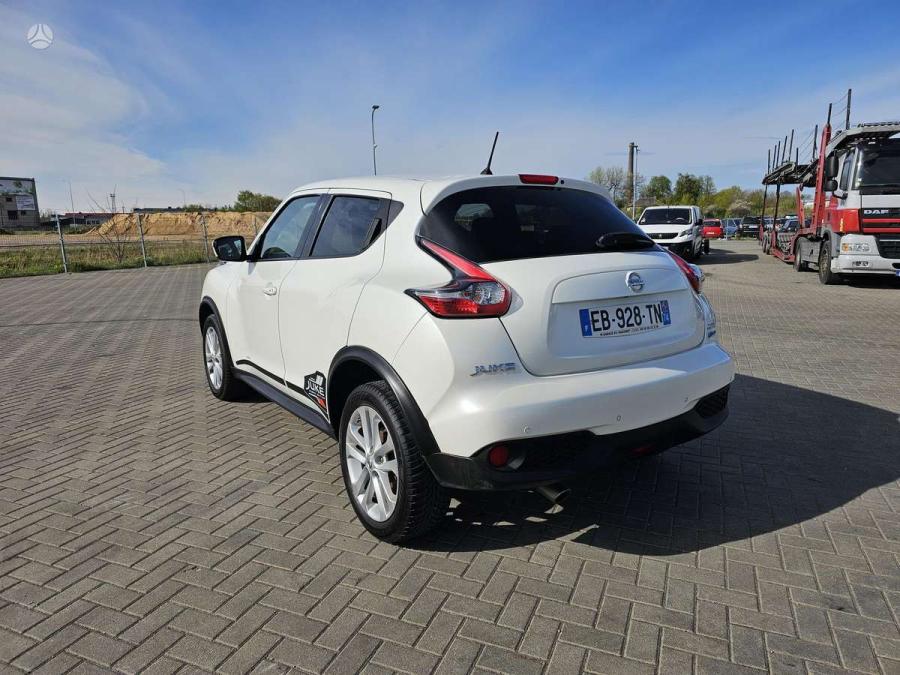 Balts Nissan Juke 2016 Tauragė, ar dzinēja tilpumu 1.50 L un nobraukumu 270 tūkst. km par 5600 €, foto 12 vietnē AUTOMOTO.COM.LV