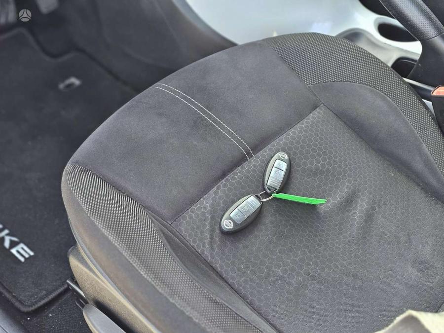Balts Nissan Juke 2016 Tauragė, ar dzinēja tilpumu 1.50 L un nobraukumu 270 tūkst. km par 5600 €, foto 21 vietnē AUTOMOTO.COM.LV