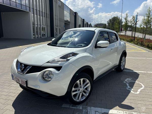 Balts Nissan Juke 2016 Viļņa, ar dzinēja tilpumu 1.50 L un nobraukumu 190 tūkst. km par 6600 €, foto 1 vietnē AUTOMOTO.COM.LV