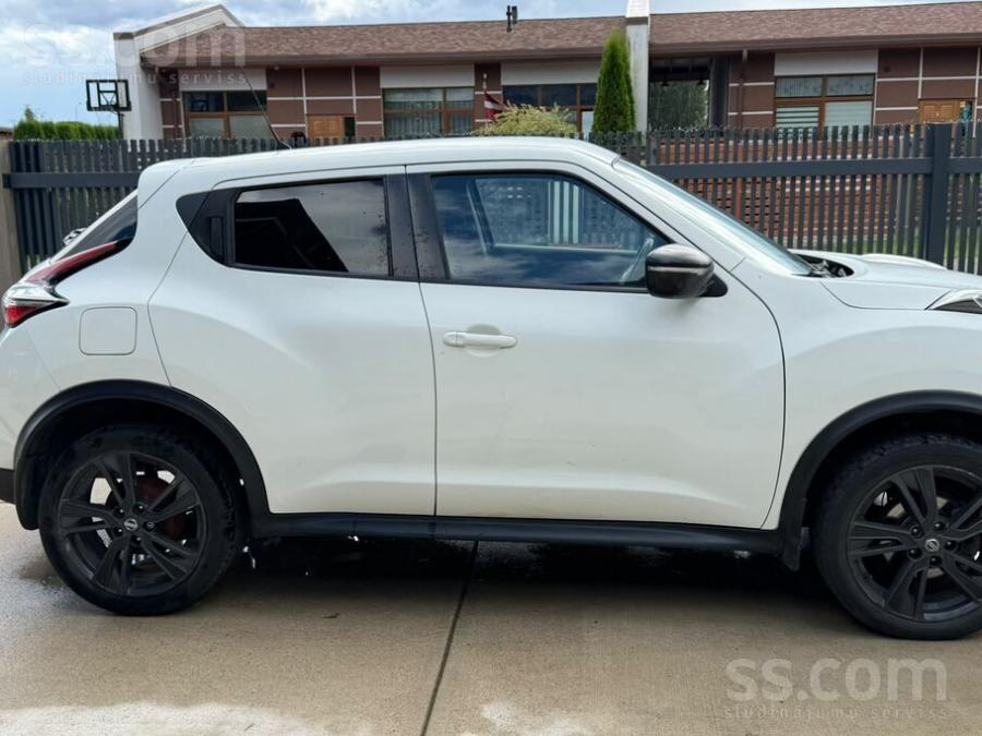 Balts Nissan Juke 2016 Rīga, ar dzinēja tilpumu 1.60 L un nobraukumu 104 tūkst. km par 6250 €, foto 3 vietnē AUTOMOTO.COM.LV
