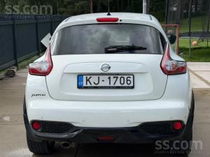 Balts Nissan Juke 2016 Rīga, ar dzinēja tilpumu 1.60 L un nobraukumu 104 tūkst. km par 6250 €, foto 4 vietnē AUTOMOTO.COM.LV