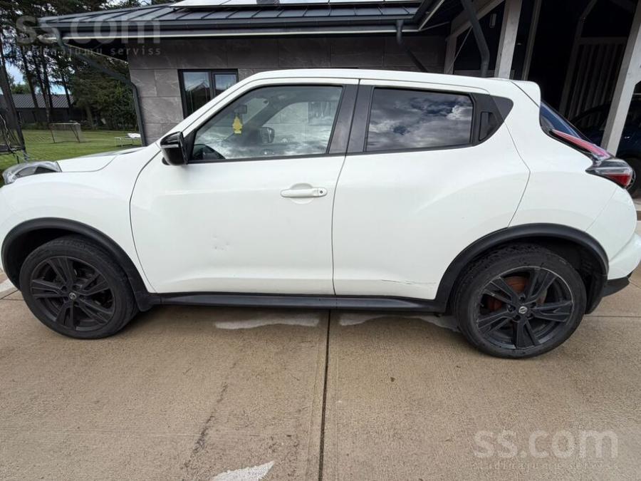 Balts Nissan Juke 2016 Rīga, ar dzinēja tilpumu 1.60 L un nobraukumu 104 tūkst. km par 6250 €, foto 5 vietnē AUTOMOTO.COM.LV