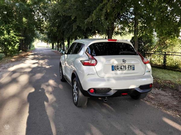 Balts Nissan Juke 2016 Marijampole, ar dzinēja tilpumu 1.46 L un nobraukumu 135 tūkst. km par 5900 €, foto 3 vietnē AUTOMOTO.COM.LV