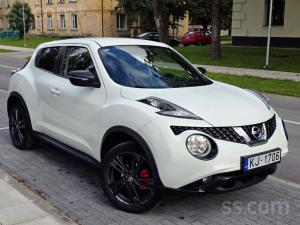 Balts Nissan Juke 2016 Rīga, ar dzinēja tilpumu 1.60 L un nobraukumu 104 tūkst. km par 6800 €, foto 3 vietnē AUTOMOTO.COM.LV
