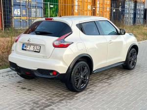 Balts Nissan Juke 2016 Viļņa, ar dzinēja tilpumu 1.60 L un nobraukumu 165 tūkst. km par 6750 €, foto 4 vietnē AUTOMOTO.COM.LV