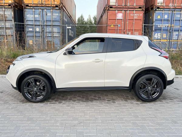 Nissan Juke 2016 Viļņa vietnē Balts Nissan Juke 2016 Viļņa, ar dzinēja tilpumu 1.60 L un nobraukumu 165 tūkst. km par 6750 €, foto 7 vietnē AUTOMOTO.COM.LV