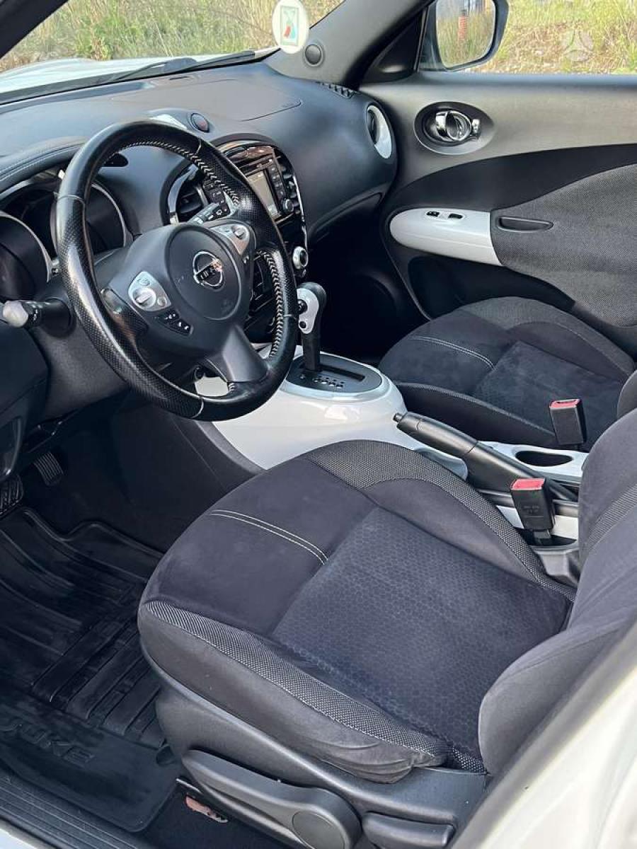 Balts Nissan Juke 2016 Viļņa, ar dzinēja tilpumu 1.60 L un nobraukumu 165 tūkst. km par 6750 €, foto 8 vietnē AUTOMOTO.COM.LV