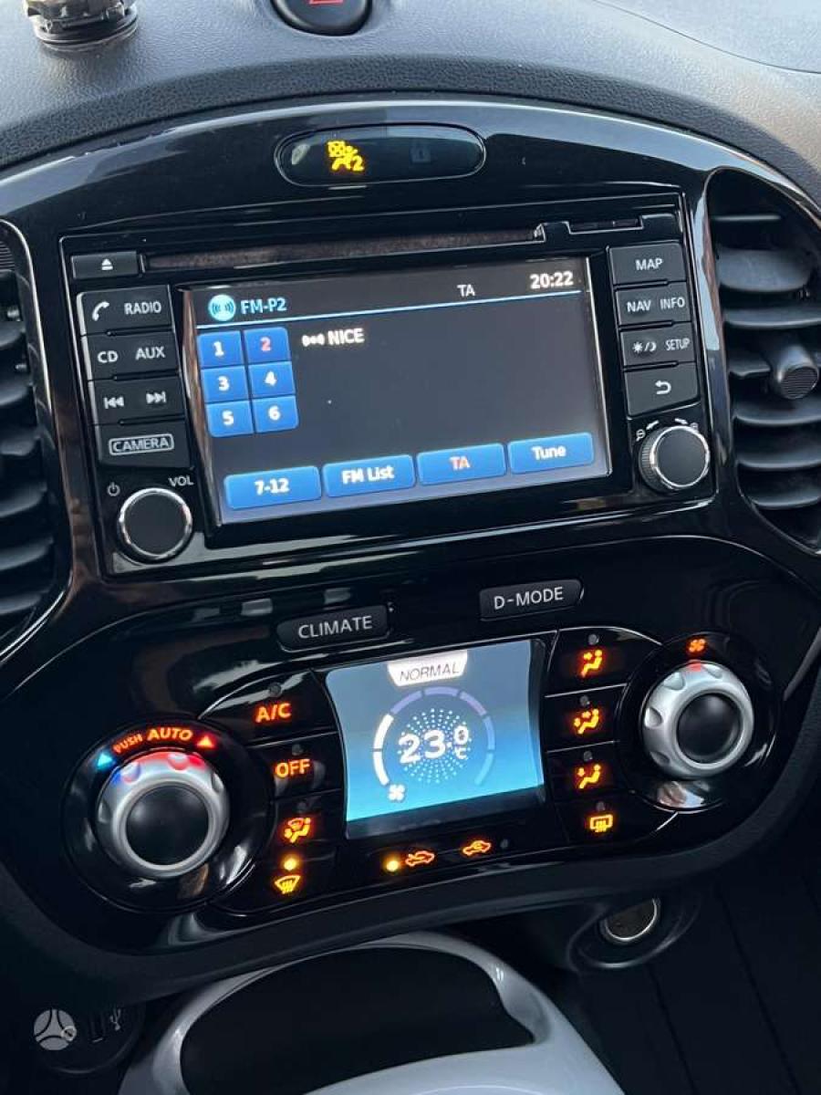 Balts Nissan Juke 2016 Viļņa, ar dzinēja tilpumu 1.60 L un nobraukumu 165 tūkst. km par 6750 €, foto 15 vietnē AUTOMOTO.COM.LV