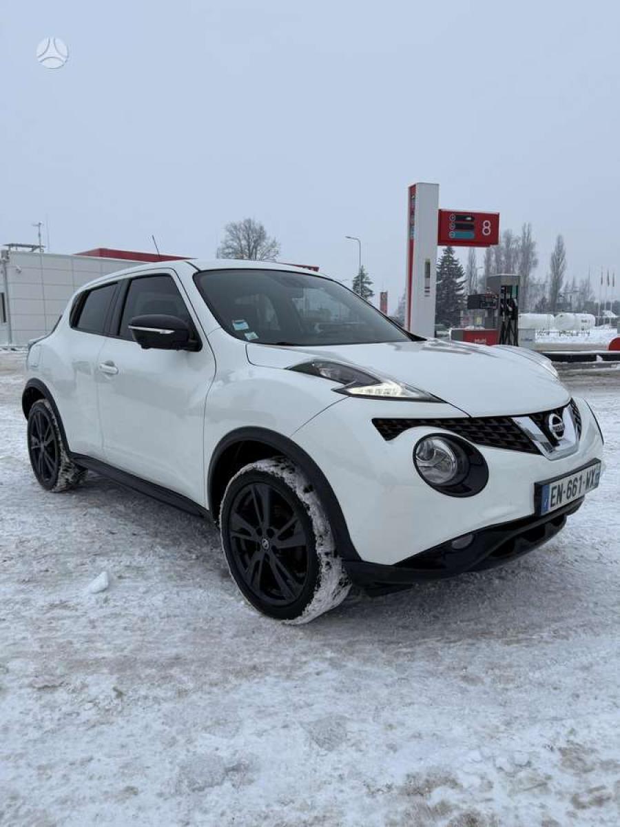 Balts Nissan Juke 2017 Tauragė, ar dzinēja tilpumu 1.20 L un nobraukumu 90 tūkst. km par 6300 €, foto 2 vietnē AUTOMOTO.COM.LV