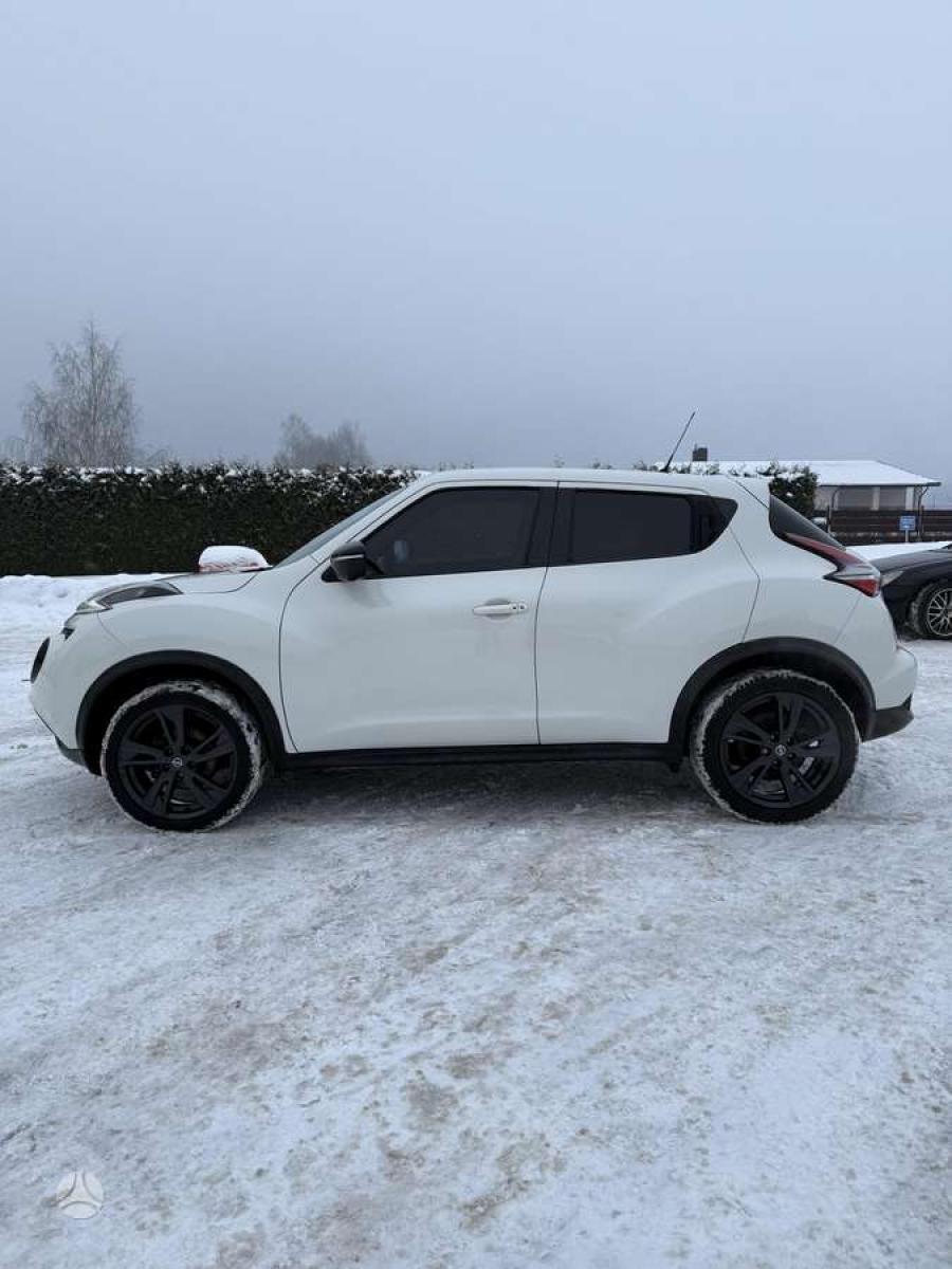 Balts Nissan Juke 2017 Tauragė, ar dzinēja tilpumu 1.20 L un nobraukumu 90 tūkst. km par 6300 €, foto 5 vietnē AUTOMOTO.COM.LV