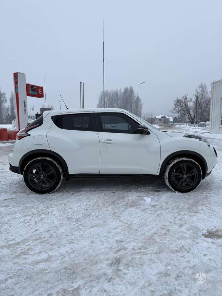 Balts Nissan Juke 2017 Tauragė, ar dzinēja tilpumu 1.20 L un nobraukumu 90 tūkst. km par 6300 €, foto 6 vietnē AUTOMOTO.COM.LV