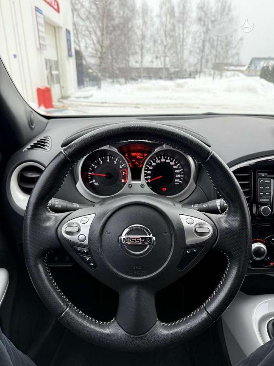Balts Nissan Juke 2017 Tauragė, ar dzinēja tilpumu 1.20 L un nobraukumu 90 tūkst. km par 6300 €, foto 14 vietnē AUTOMOTO.COM.LV
