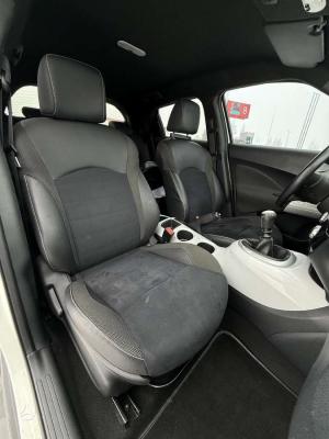 Balts Nissan Juke 2017 Tauragė, ar dzinēja tilpumu 1.20 L un nobraukumu 90 tūkst. km par 6300 €, foto 22 vietnē AUTOMOTO.COM.LV
