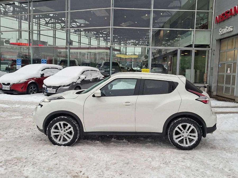 Balts Nissan Juke 2017 Viļņa, ar dzinēja tilpumu 1.60 L un nobraukumu 108 tūkst. km par 9500 €, foto 2 vietnē AUTOMOTO.COM.LV