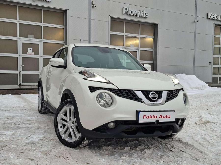 Balts Nissan Juke 2017 Viļņa, ar dzinēja tilpumu 1.60 L un nobraukumu 108 tūkst. km par 9500 €, foto 6 vietnē AUTOMOTO.COM.LV