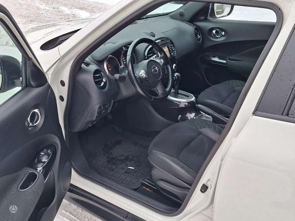 Balts Nissan Juke 2017 Viļņa, ar dzinēja tilpumu 1.60 L un nobraukumu 108 tūkst. km par 9500 €, foto 7 vietnē AUTOMOTO.COM.LV