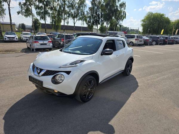 Balts Nissan Juke 2017 Marijampole, ar dzinēja tilpumu 1.20 L un nobraukumu 127 tūkst. km par 6700 €, foto 1 vietnē AUTOMOTO.COM.LV