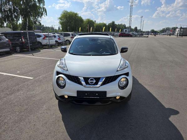 Balts Nissan Juke 2017 Marijampole, ar dzinēja tilpumu 1.20 L un nobraukumu 127 tūkst. km par 6700 €, foto 2 vietnē AUTOMOTO.COM.LV