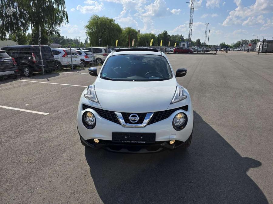 Balts Nissan Juke 2017 Marijampole, ar dzinēja tilpumu 1.20 L un nobraukumu 127 tūkst. km par 6700 €, foto 3 vietnē AUTOMOTO.COM.LV