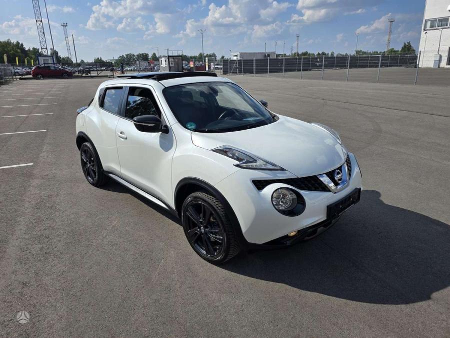 Balts Nissan Juke 2017 Marijampole, ar dzinēja tilpumu 1.20 L un nobraukumu 127 tūkst. km par 6700 €, foto 4 vietnē AUTOMOTO.COM.LV