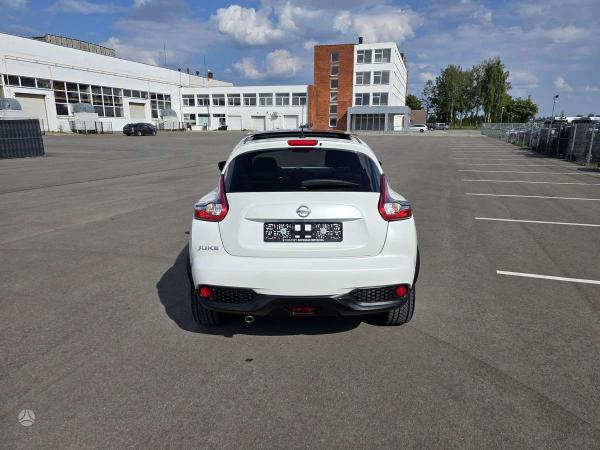 Balts Nissan Juke 2017 Marijampole, ar dzinēja tilpumu 1.20 L un nobraukumu 127 tūkst. km par 6700 €, foto 5 vietnē AUTOMOTO.COM.LV