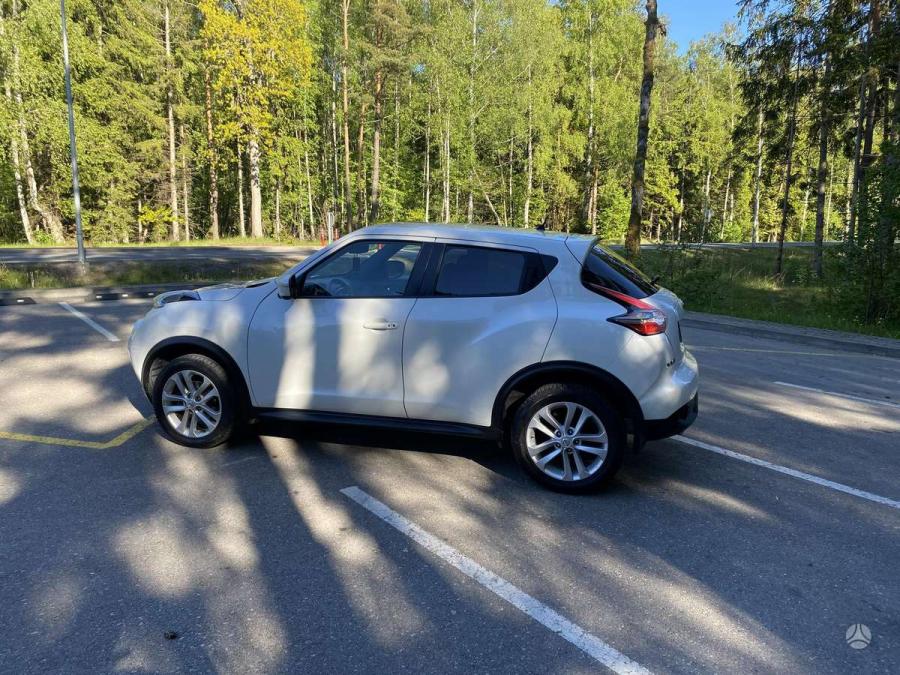 Balts Nissan Juke 2017 Klaipėda, ar dzinēja tilpumu 1.60 L un nobraukumu 123 tūkst. km par 7000 €, foto 5 vietnē AUTOMOTO.COM.LV