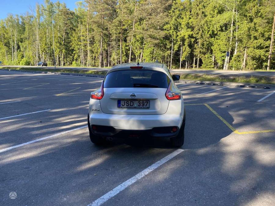 Balts Nissan Juke 2017 Klaipėda, ar dzinēja tilpumu 1.60 L un nobraukumu 123 tūkst. km par 7000 €, foto 6 vietnē AUTOMOTO.COM.LV