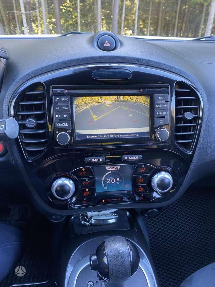 Balts Nissan Juke 2017 Klaipėda, ar dzinēja tilpumu 1.60 L un nobraukumu 123 tūkst. km par 7000 €, foto 7 vietnē AUTOMOTO.COM.LV