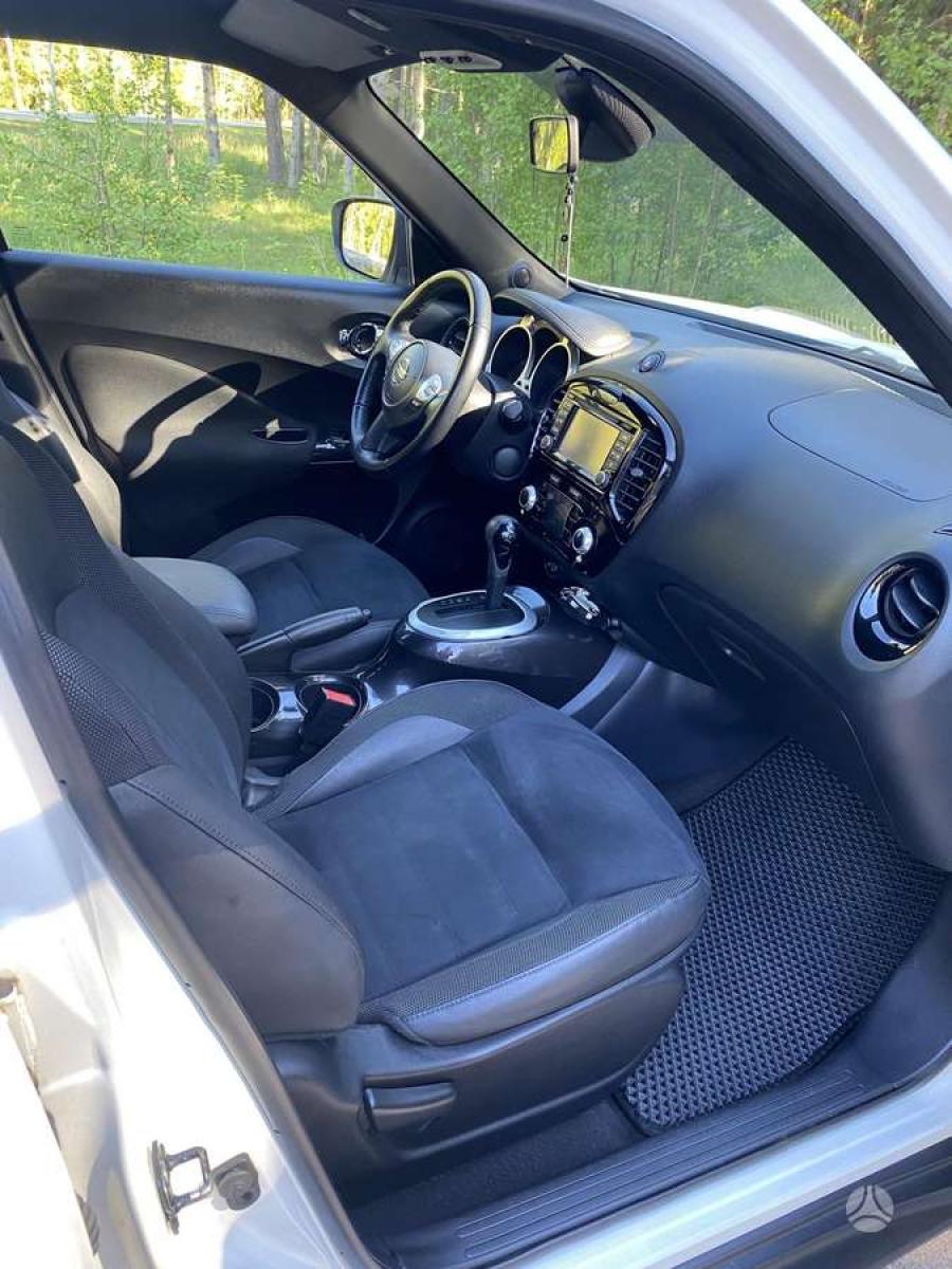 Balts Nissan Juke 2017 Klaipėda, ar dzinēja tilpumu 1.60 L un nobraukumu 123 tūkst. km par 7000 €, foto 10 vietnē AUTOMOTO.COM.LV
