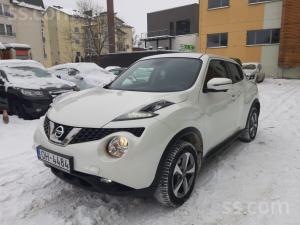 White Nissan Juke 2018 in Daugavpils, with an engine capacity of 1.60 L and mileage of 0 thousand km for 9950 €, photo  on AUTOMOTO.COM.LV