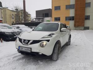 White Nissan Juke 2018 in Daugavpils, with an engine capacity of 1.60 L and mileage of 0 thousand km for 9950 €, photo 3 on AUTOMOTO.COM.LV