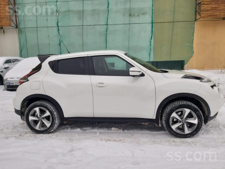 White Nissan Juke 2018 in Daugavpils, with an engine capacity of 1.60 L and mileage of 0 thousand km for 9950 €, photo 6 on AUTOMOTO.COM.LV