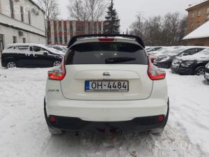 White Nissan Juke 2018 in Daugavpils, with an engine capacity of 1.60 L and mileage of 0 thousand km for 9950 €, photo 8 on AUTOMOTO.COM.LV