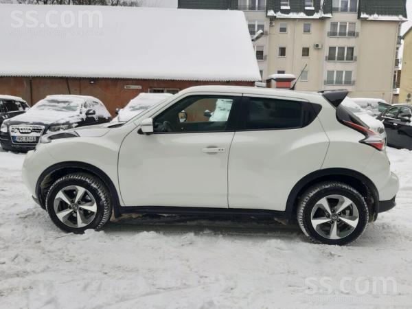 White Nissan Juke 2018 in Daugavpils, with an engine capacity of 1.60 L and mileage of 0 thousand km for 9950 €, photo 10 on AUTOMOTO.COM.LV