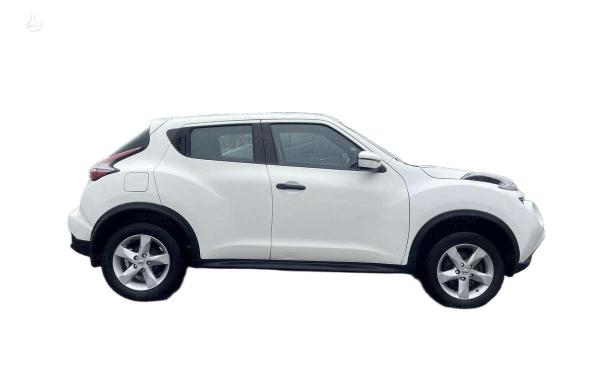 White Nissan Juke 2018 in Vilnius, with an engine capacity of 1.60 L and mileage of 78 thousand km for 8800 €, photo 3 on AUTOMOTO.COM.LV