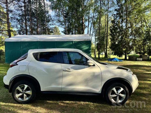 Balts Nissan Juke 2018 Rīga, ar dzinēja tilpumu 1.60 L un nobraukumu 125 tūkst. km par 9500 €, foto 2 vietnē AUTOMOTO.COM.LV