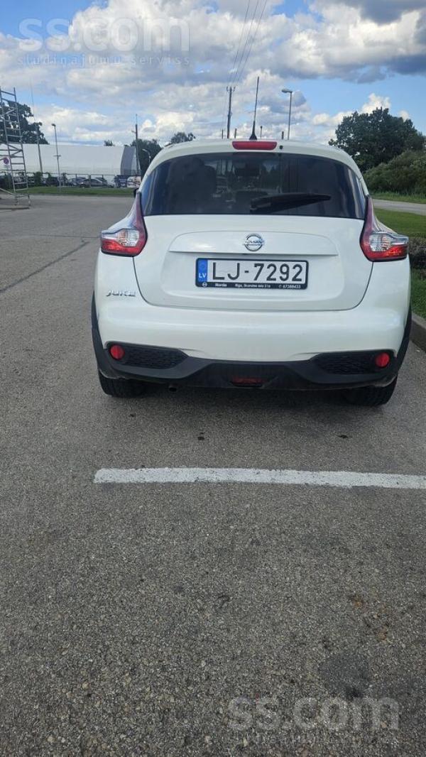 Balts Nissan Juke 2018 Jelgava, ar dzinēja tilpumu 1.60 L un nobraukumu 113 tūkst. km par 8100 €, foto 3 vietnē AUTOMOTO.COM.LV