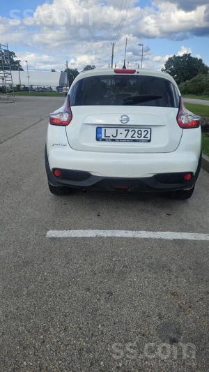 Balts Nissan Juke 2018 Jelgava, ar dzinēja tilpumu 1.60 L un nobraukumu 113 tūkst. km par 8100 €, foto 4 vietnē AUTOMOTO.COM.LV
