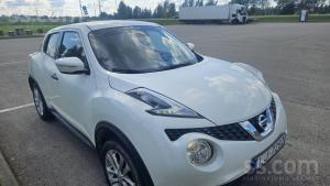 Balts Nissan Juke 2018 Jelgava, ar dzinēja tilpumu 1.60 L un nobraukumu 113 tūkst. km par 8100 €, foto 5 vietnē AUTOMOTO.COM.LV