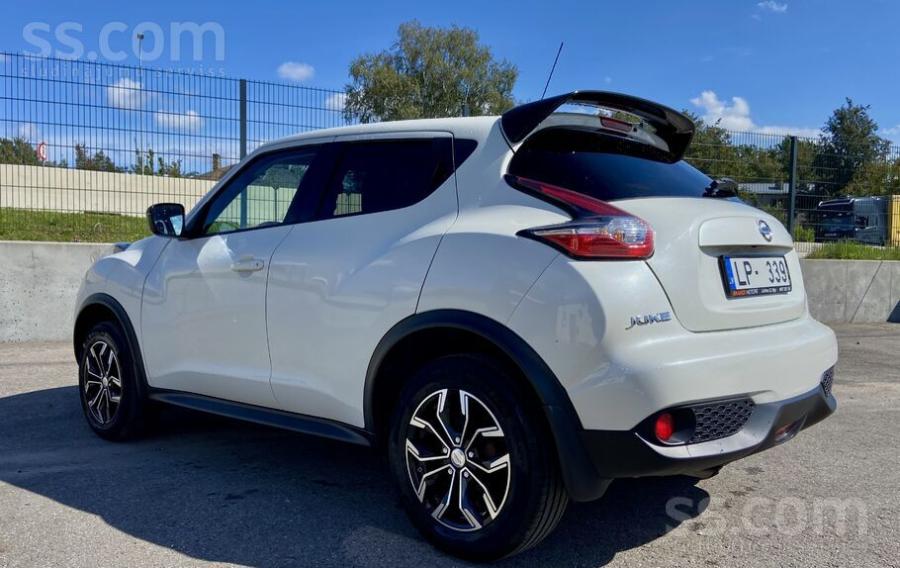 Balts Nissan Juke 2018 Rīga, ar dzinēja tilpumu 1.60 L un nobraukumu 31 tūkst. km par 8200 €, foto 3 vietnē AUTOMOTO.COM.LV