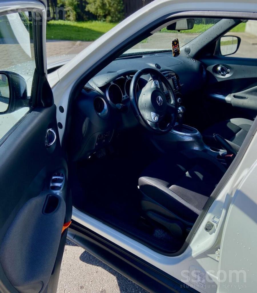 Balts Nissan Juke 2018 Rīga, ar dzinēja tilpumu 1.60 L un nobraukumu 31 tūkst. km par 8200 €, foto 4 vietnē AUTOMOTO.COM.LV