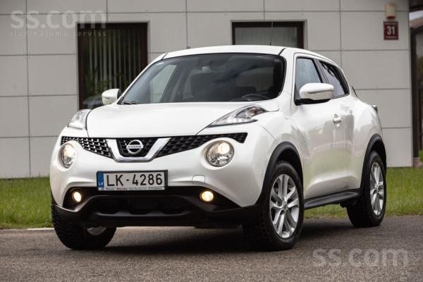 Balts Nissan Juke 2018 Jelgava, ar dzinēja tilpumu 1.20 L un nobraukumu 158 tūkst. km par 7999 €, foto 3 vietnē AUTOMOTO.COM.LV