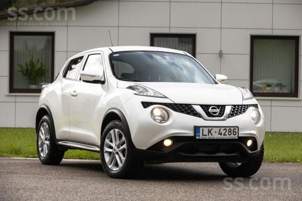 Balts Nissan Juke 2018 Jelgava, ar dzinēja tilpumu 1.20 L un nobraukumu 158 tūkst. km par 7999 €, foto 5 vietnē AUTOMOTO.COM.LV