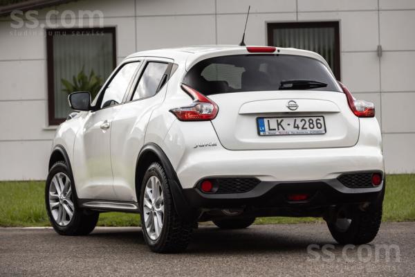 Balts Nissan Juke 2018 Jelgava, ar dzinēja tilpumu 1.20 L un nobraukumu 158 tūkst. km par 7999 €, foto 10 vietnē AUTOMOTO.COM.LV