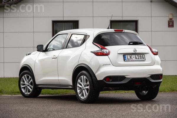 Balts Nissan Juke 2018 Jelgava, ar dzinēja tilpumu 1.20 L un nobraukumu 158 tūkst. km par 7999 €, foto 11 vietnē AUTOMOTO.COM.LV