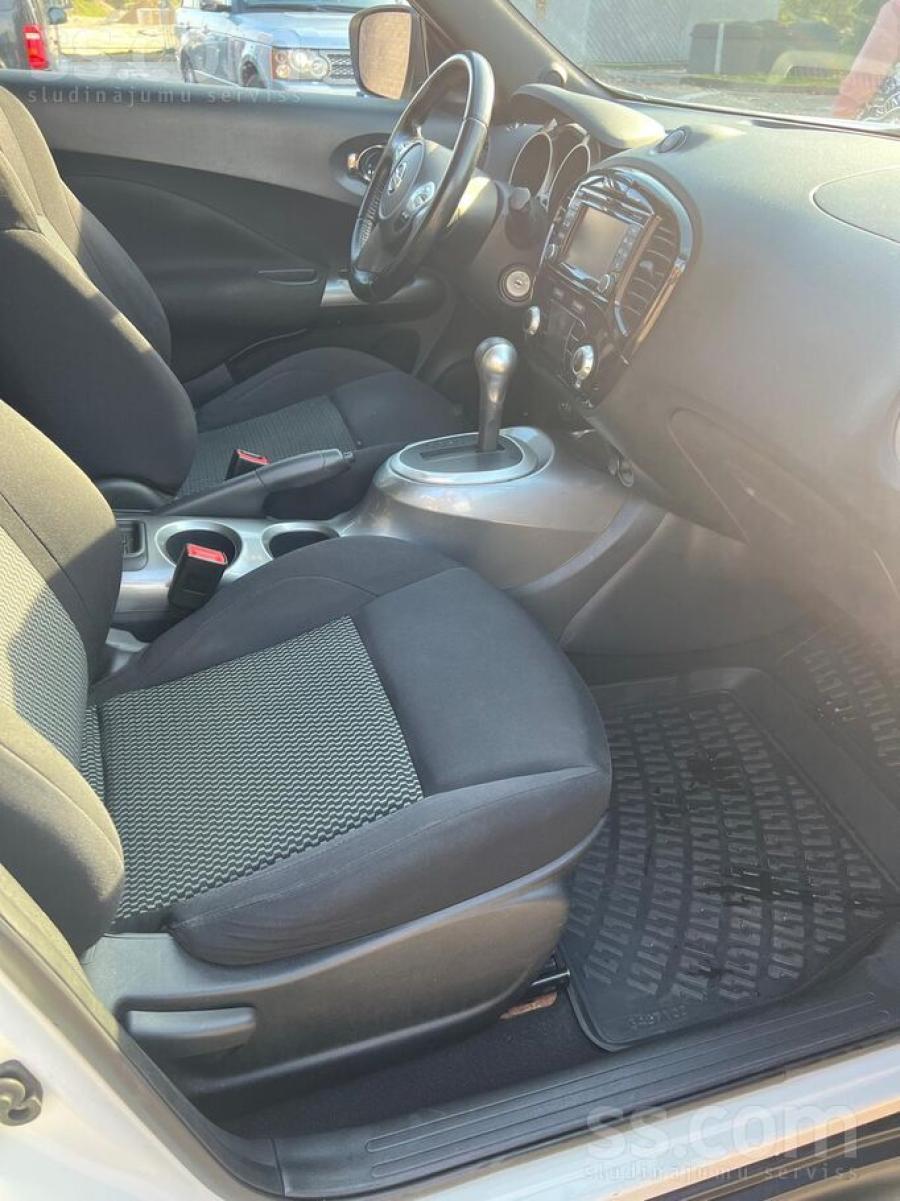 Balts Nissan Juke 2018 Rīga, ar dzinēja tilpumu 1.60 L un nobraukumu 88 tūkst. km par 8300 €, foto 12 vietnē AUTOMOTO.COM.LV
