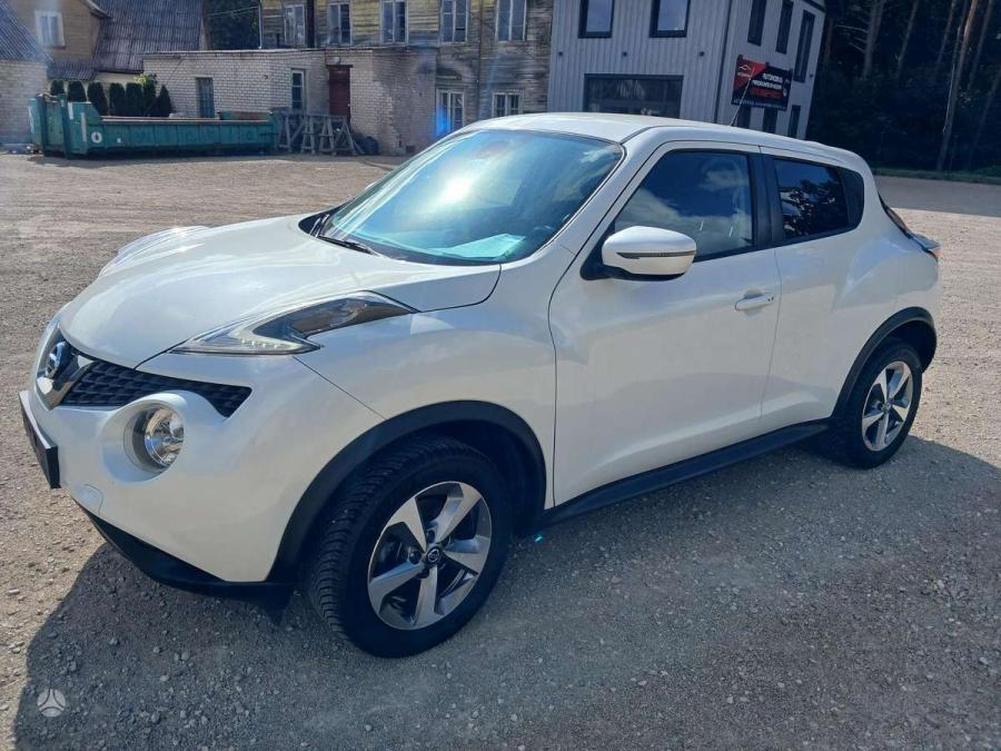 Balts Nissan Juke 2019 Kelmė, ar dzinēja tilpumu 1.46 L un nobraukumu 206 tūkst. km par 7200 €, foto 1 vietnē AUTOMOTO.COM.LV