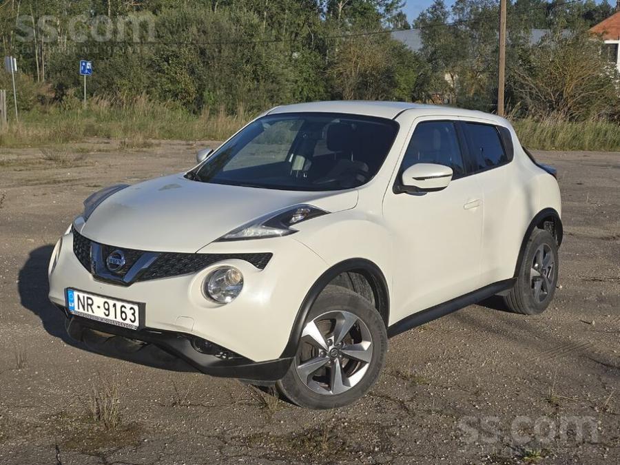 Balts Nissan Juke 2019 Jūrmala, ar dzinēja tilpumu 1.60 L un nobraukumu 107 tūkst. km par 9300 €, foto 3 vietnē AUTOMOTO.COM.LV