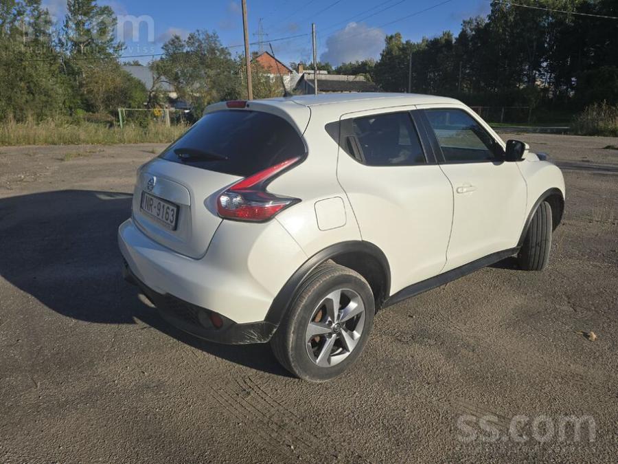 Balts Nissan Juke 2019 Jūrmala, ar dzinēja tilpumu 1.60 L un nobraukumu 107 tūkst. km par 9300 €, foto 5 vietnē AUTOMOTO.COM.LV