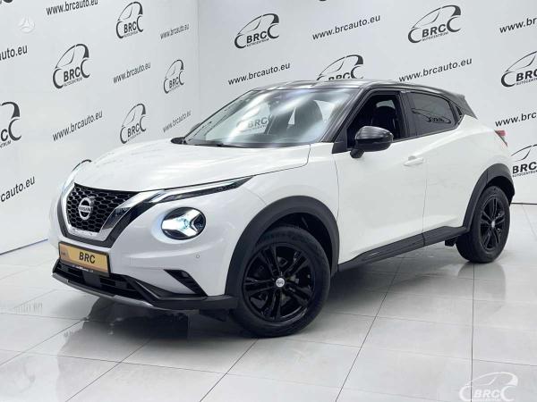 White Nissan Juke 2020 in Vilnius, with an engine capacity of 1.00 L and mileage of 136 thousand km for 13400 €, photo 1 on AUTOMOTO.COM.LV